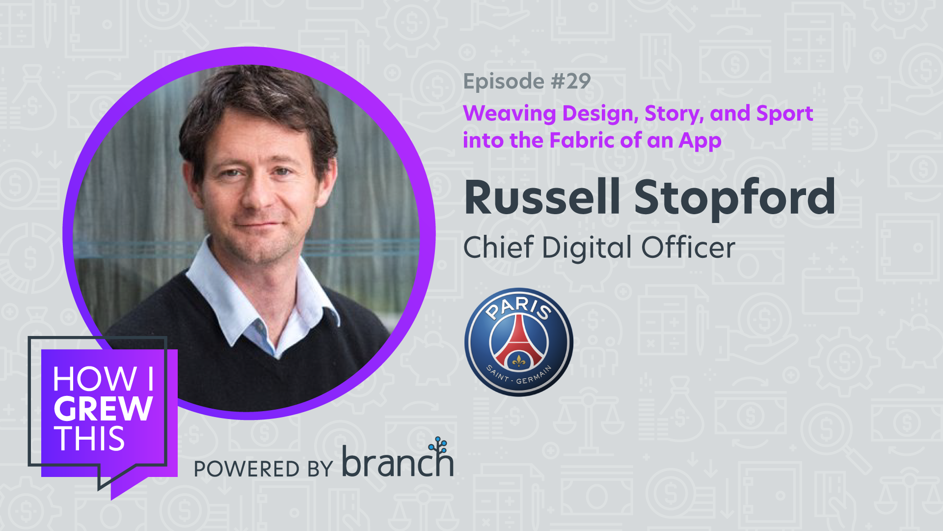 Chief Digital Officer @ PSG: Russell Stopford - Weaving Design, Story ...