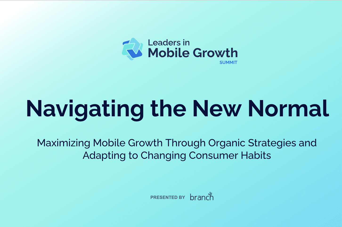 Slides: Navigating the New Normal - Branch