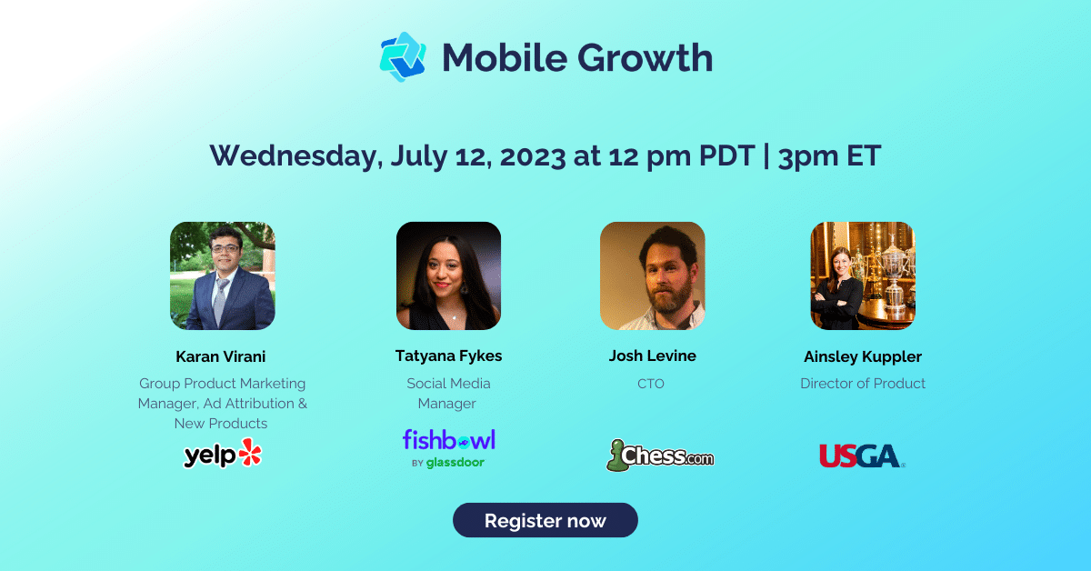Mobile Growth Online with Yelp, Fishbowl, Chess.com, & USGA - Branch